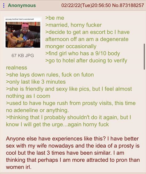 Anon Struggles With His Sex Life R Greentext