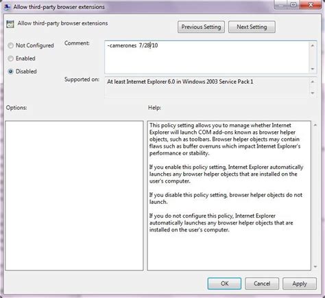 Use GPO To Disable Those Annoying Toolbars In Internet Explorer Windows Spiceworks Community