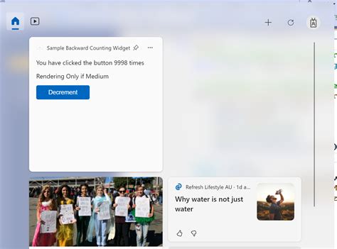 adding a windows widget to a c windows app sdk windows ui app nick