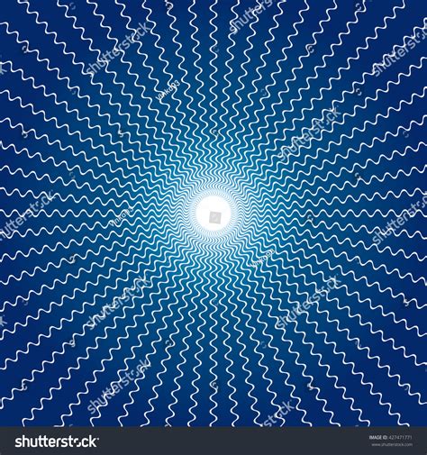 Sine Wave Burst Vector Illustration Stock Vector Royalty Free 427471771 Shutterstock