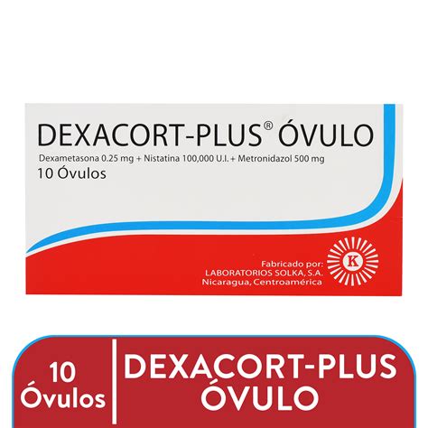 Comprar Dexacort Plus 10 Ovulos 500mg Walmart Nicaragua