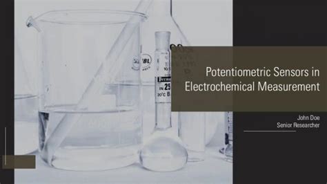 Potentiometric Sensors Powerpoint Presentation And Slides Ppt
