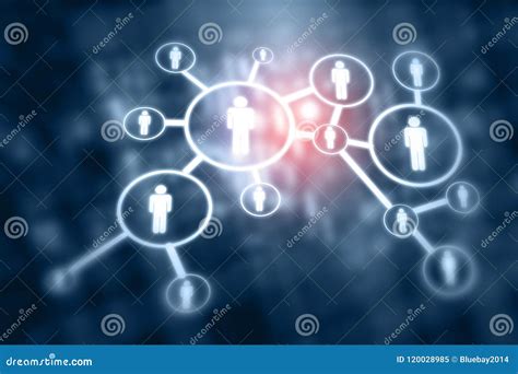 Business Networking Concept Stock Illustration Illustration Of Informal Person 120028985