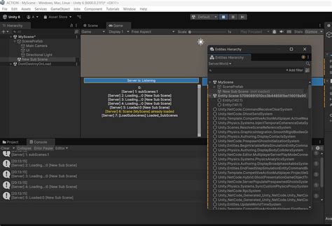 How To Load Subscene Correctly Unity Engine Unity Discussions