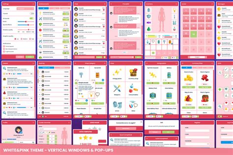 Ultimate Flat Themed Bundle Gui Ui Kit 9 Themes Psd Sources