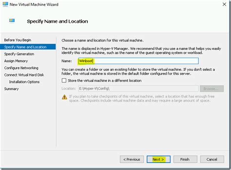 Steps To Create Bootable VHD On Hyper V