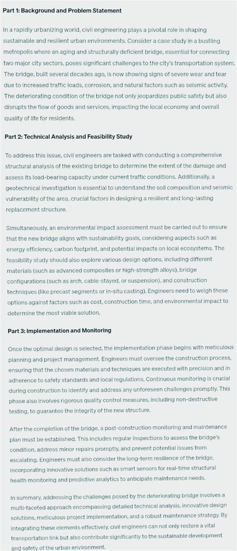Solved Part 1 Background And Problem Statement In A Rapidly Chegg Com