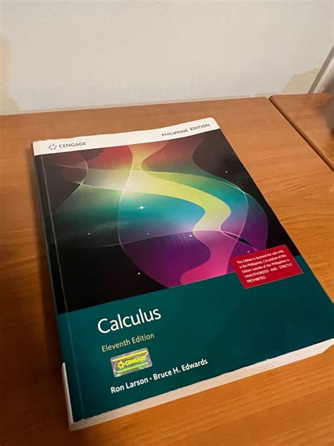 Cengage Calculus Philippine Edition 11th Edition By Ron Larson