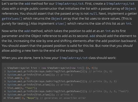 Solved Lets Write The Add Method For Our Simplearraylist