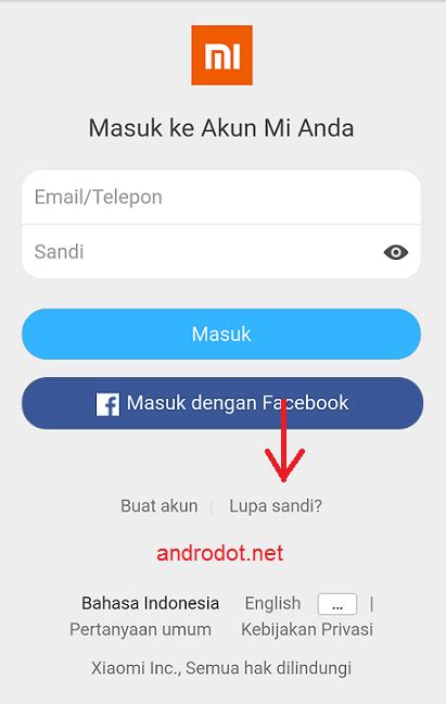 Cara Mudah Hapus Akun Mi Cara Menghapus Akun Michat Mudah Gallery Tekno Klik Tombol Send