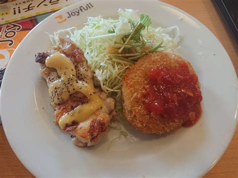 【日替わりランチ】チキンハニーマスタード＆ポテトコロッケ（joyfull） 美味しいものを食べたい！