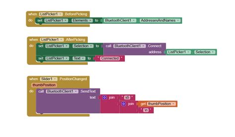 Slider Doesnt Work On Servo Help Mit App Inventor Help Mit App Inventor Community
