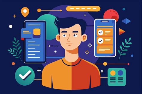 A User Personalizes A Mobile Device Showcasing Unique And Disproportionate Design Elements In A