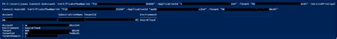 Azure Calling The Connect Cmdlets In A Script Stack Overflow