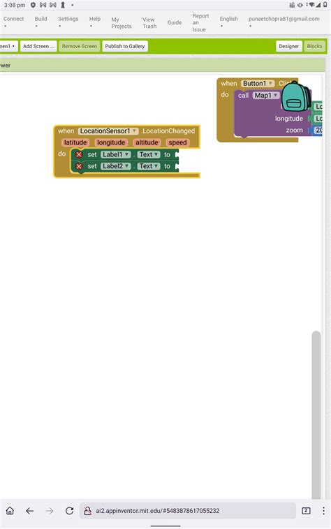 How Do You Select By Pressing Latitude And Longitude In Mit App Inventor Mit App Inventor