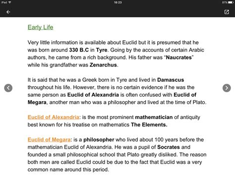 Euclid Mathematician Contributions