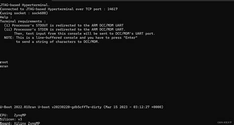 Xilinx Arm Dap Dcc作为终端显示串口arm Dbgitr Dcc Csdn博客