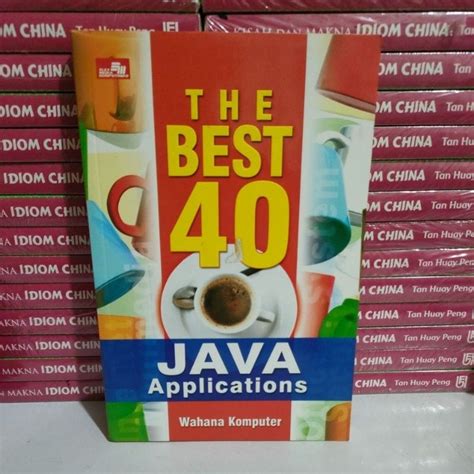 jual buku murah original buku the best 40 java applications shopee indonesia