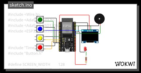 Reloj Esp32 Copy Wokwi Esp32 Stm32 Arduino Simulator