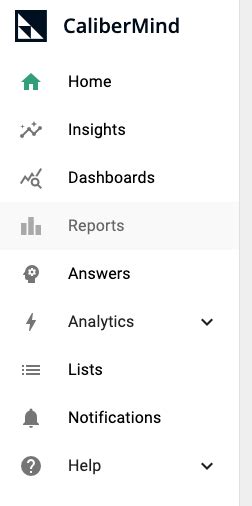 Customizing Report Visibility Show Hide Calibermind Knowledge Base And Docs