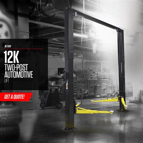 12k Two Post Automotive Lift John Bean Canada
