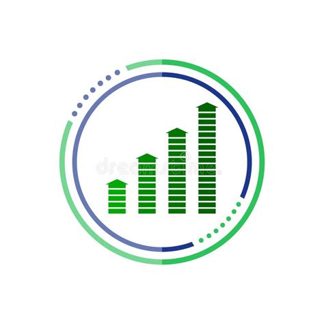 Button Chart Graph Icon Business Analytics Chart Symbol Stock Vector Illustration Of Crisis