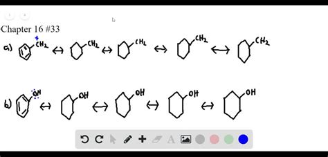 Solved Draw All Reasonable Resonance Structures For Each Species