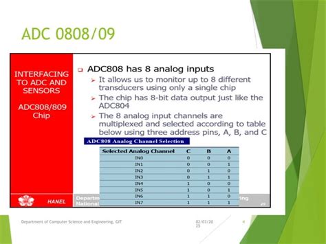 Adc ADC TempSensor Interfacing Pptx