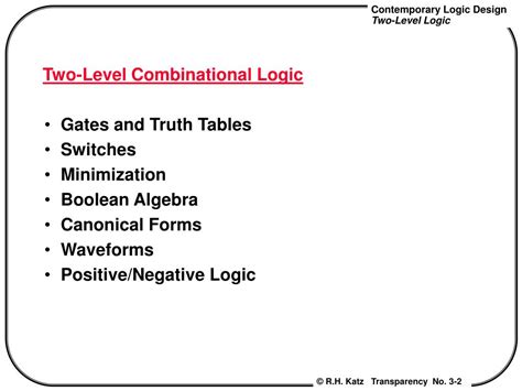 Ppt Chapter 2 Two Level Combinational Logic Section 21 22 Logic Functions And Gates