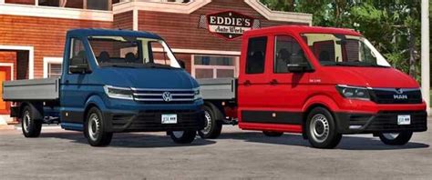 FS MAN TGE Platform v Trucks Mod für Farming Simulator