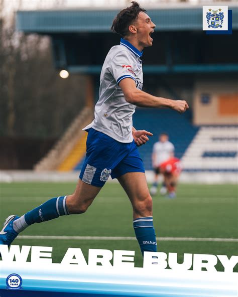 ⚪🔵 New Contract Aiden Walker Bury Football Club Facebook