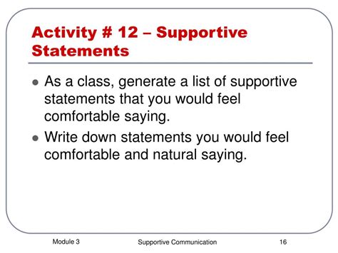 Ppt Module 3 Supportive Communication Powerpoint Presentation Free