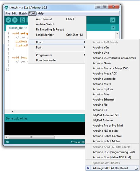 Arduino Atmega128 Board