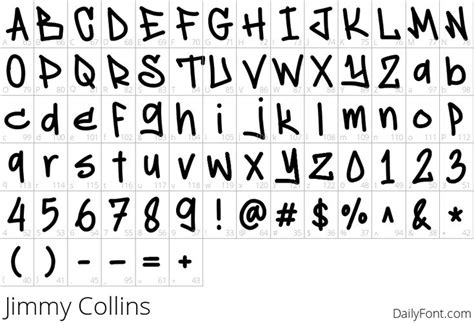 Jimmy Collins Font Modern And Playful Typeface Jimmy Collins Font Modern And Playful Typeface