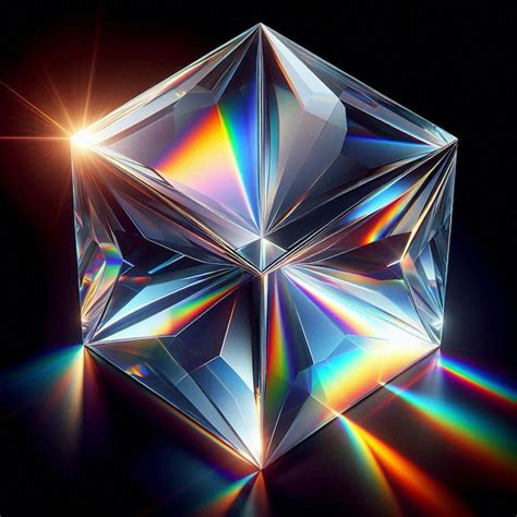 Prismatic Glass Cube Solitaire Avatar Png Images Free Download On Freepik