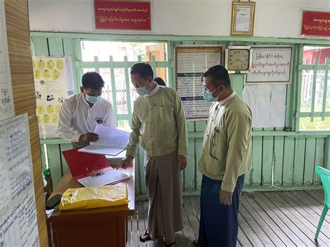 မန္တလေးခရိုင်အတွင်းရှိ ရပ်ကွက်အုပ်ချုပ်ရေးမှူးရုံးများအား တိုင်းဒေသကြီး အုပ်ချုပ်ရေးမှူးနှင့်အဖ