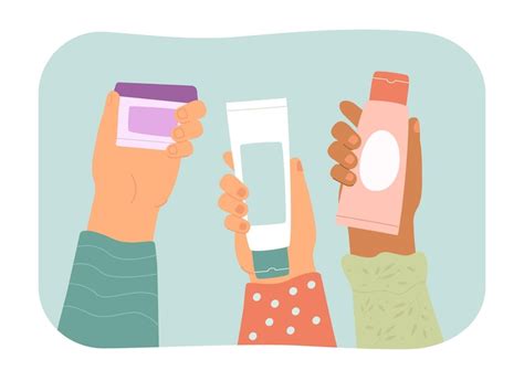 손 화장품 벡터 Freepik에서 무료 고품질 벡터를 다운로드하세요 Freepik