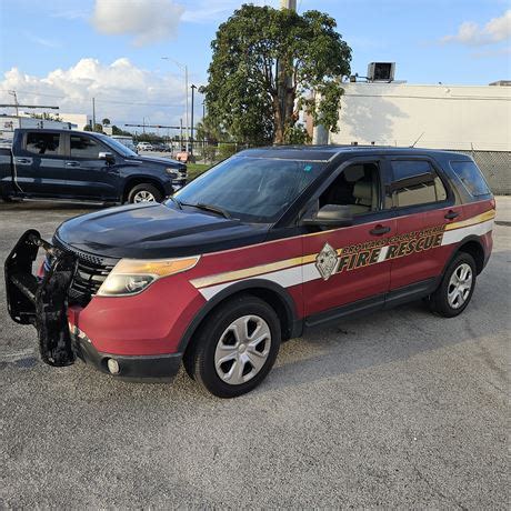 Bidera Government Auctions 2013 Ford Explorer Interceptor