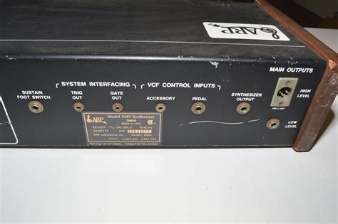 MATRIXSYNTH Vintage ARP Omni Keyboard Synthesizer Overhauled With LED Sliders SN