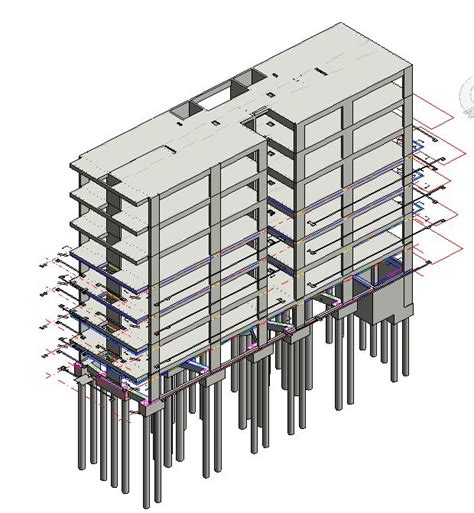 Revit Pilar Estructura Arquitectura Avances Y Revisiones De Una Obra