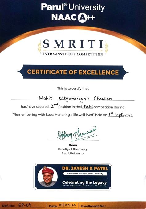 Mohit Chauhan On Linkedin Paruluniversity