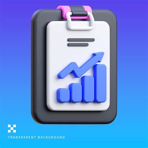 Premium Psd Psd Analytics 3d Illustration