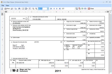 Payroll Generating Form W And W