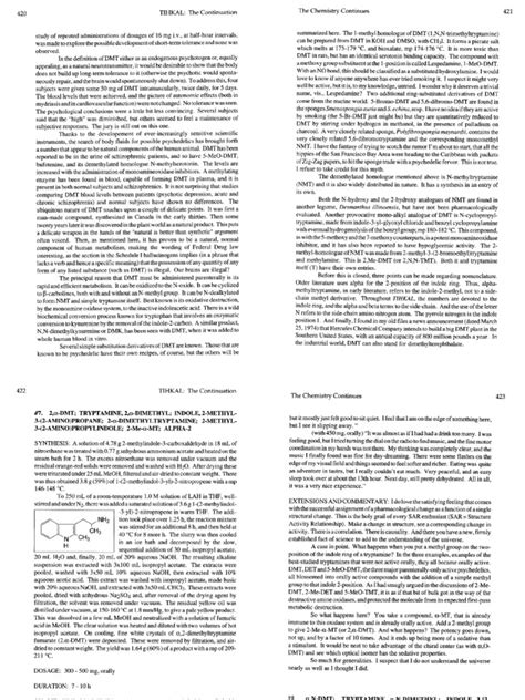 Alexander Shulgin And Ann Shulgin Tihkal The Continuation Pdf Pdf Books Non Fiction Books