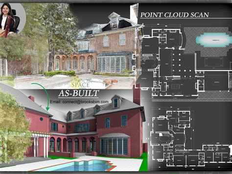 Point Cloud Scan Converted To Revit 3d Autocad As Built Drawings Upwork