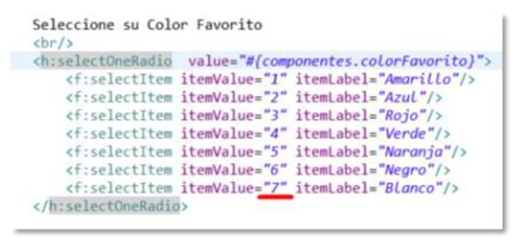 CoDejaVu Como Usar El H SelectOneRadio En JSF