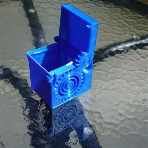print in place spring box by 随风落叶makerworld download free 3d models