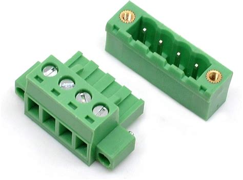 Amazon Willwin Set Mm Pitch Right Angle Pin Pcb Pluggable