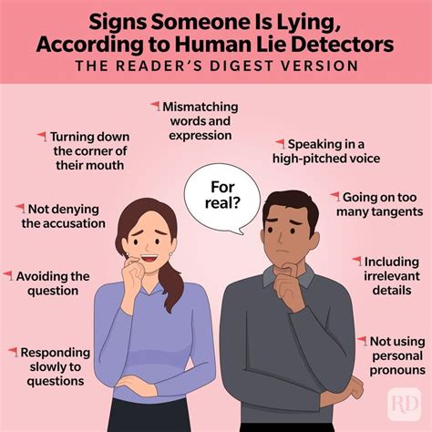 How To Tell If Someone Is Lying According To A Human Lie Detector Lie Detector Body Language