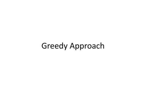 Greedy Methodpdf Computing Technology And Computing